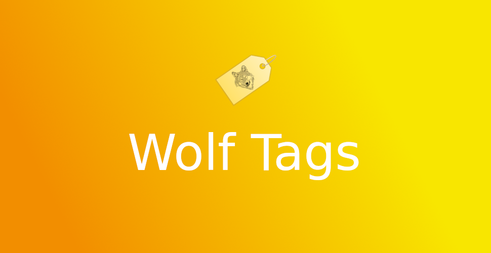 GitHub - wolfiediscord/wolf-tags: A Discord bot that allows users to make tags.